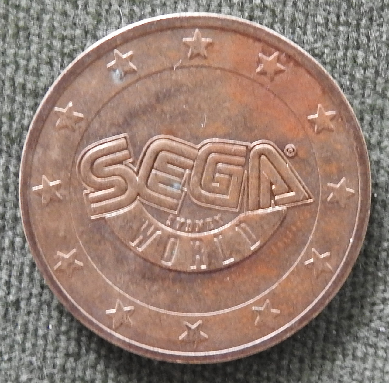 SEGA World Sydney Amusement Park Token – Gumnut Antiques