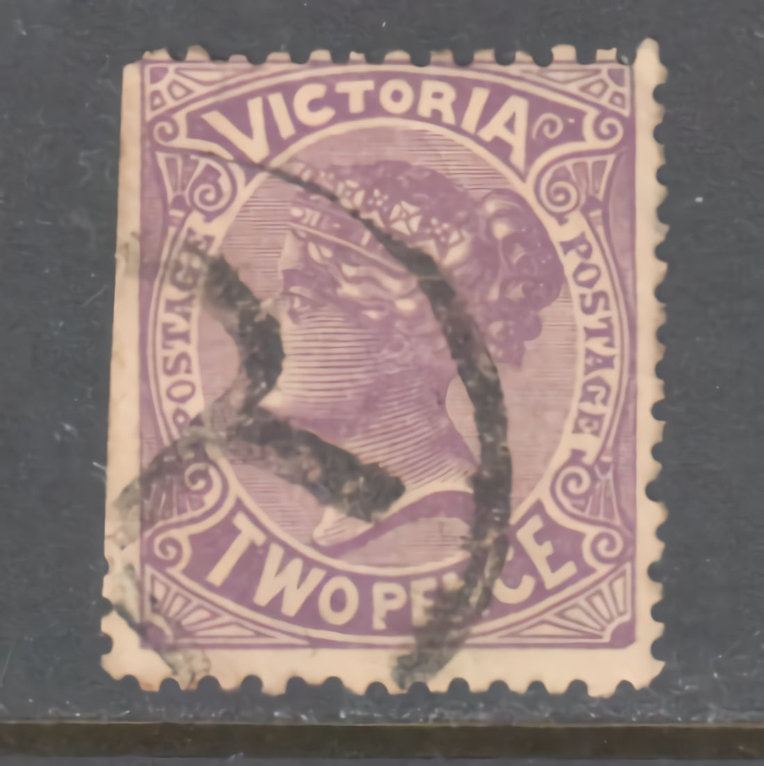 Victoria 1901-02 Two Pence Violet Queen Victoria Stamp - Cancelled ...