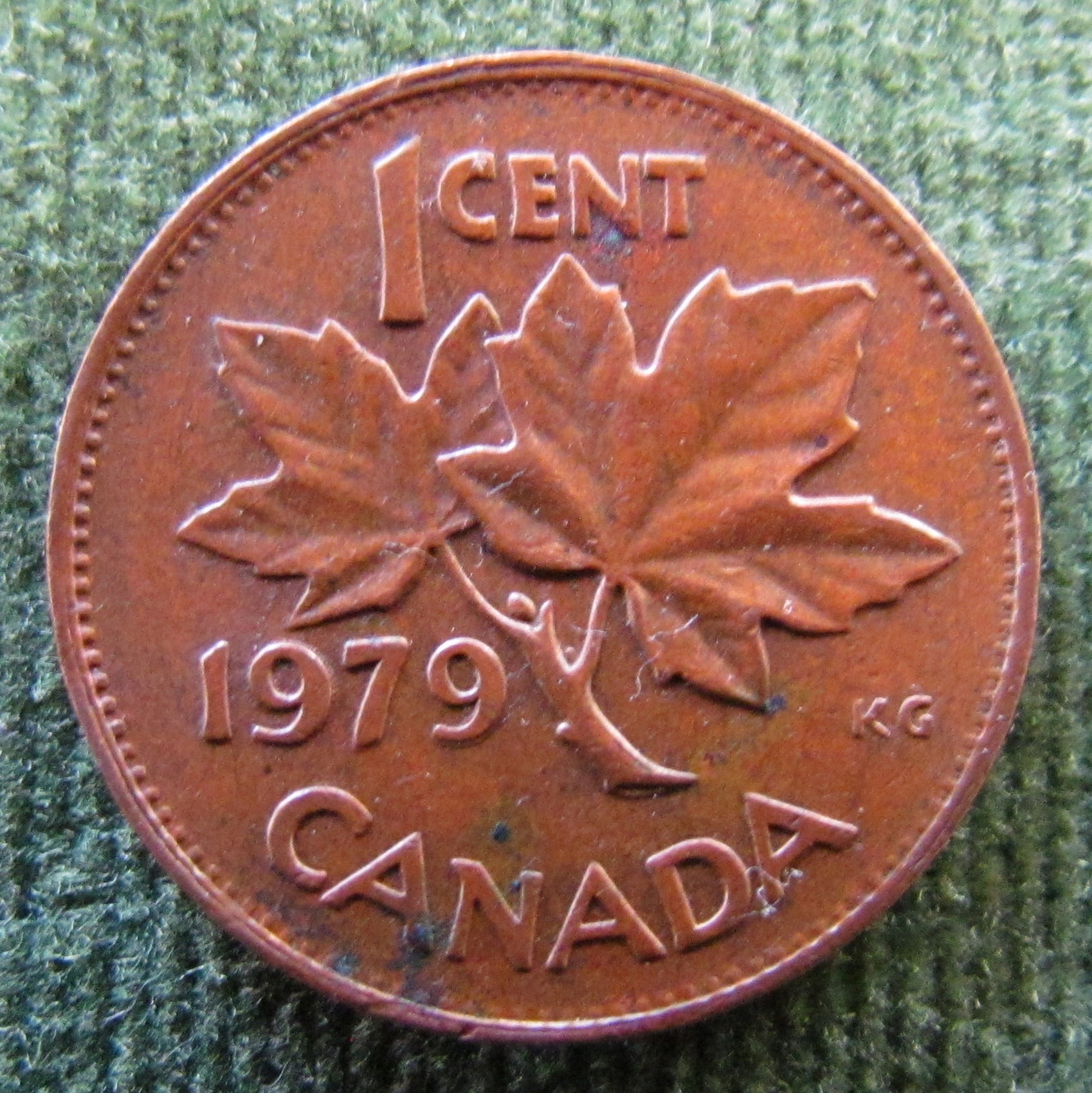 Canada 1979 1 Cent Queen Elizabeth II Coin - Circulated – Gumnut Antiques