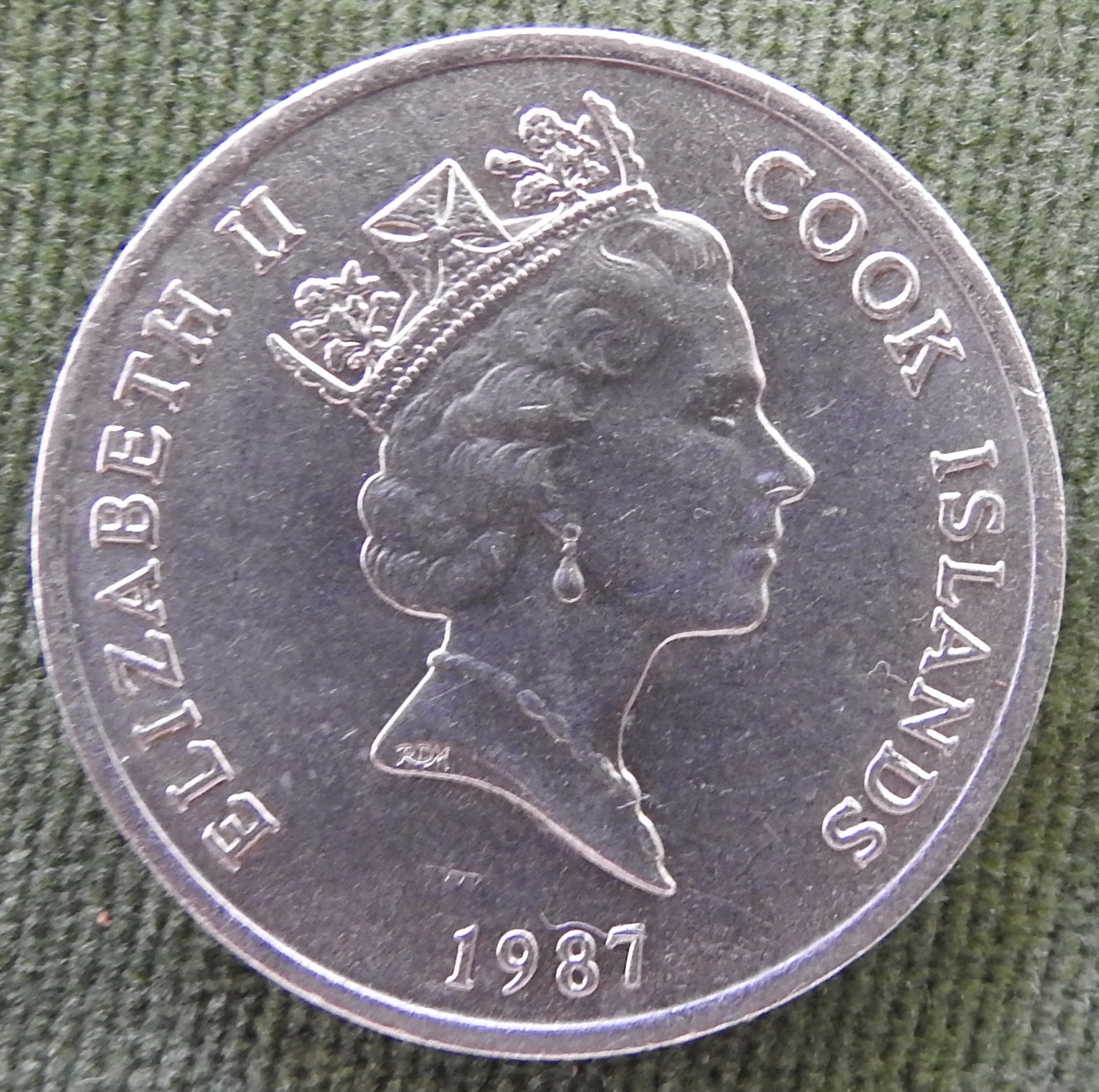 Australian Cook Islands 1987 20 Cent Coin – Gumnut Antiques