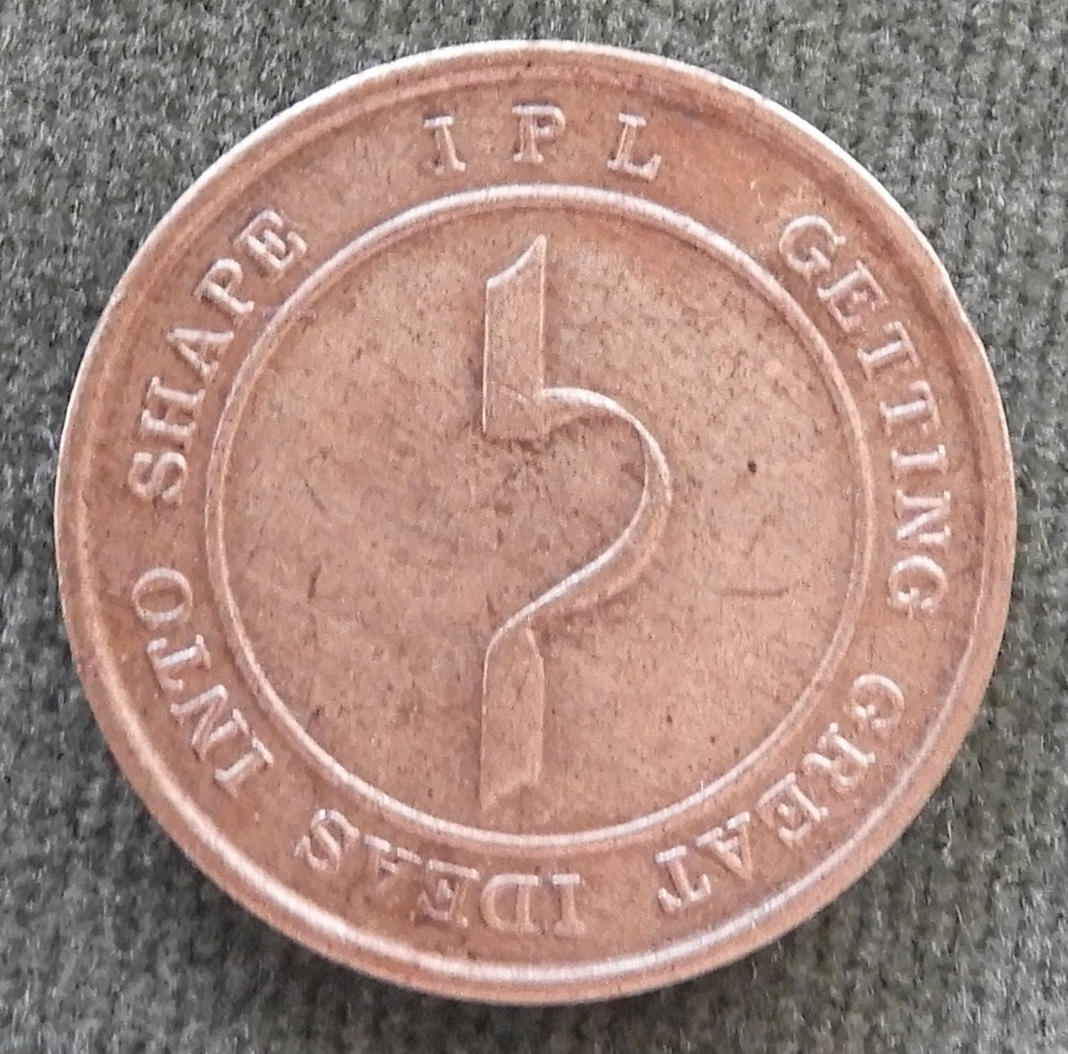 GB IPL Token Getting Great Ideas Into Shape – Gumnut Antiques
