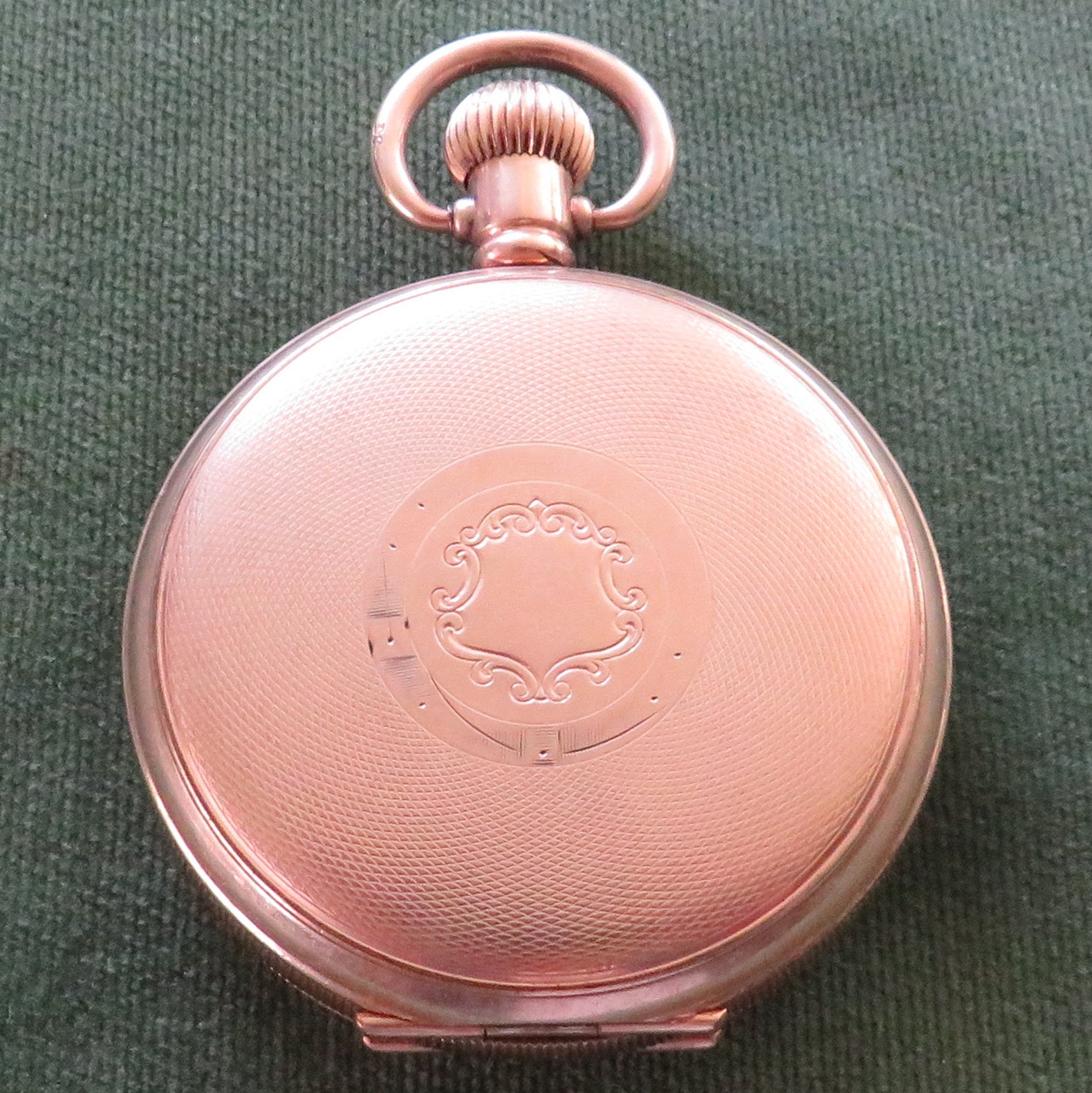 William Kerr Sydney Full Hunter Gold Plated Pocket Watch - Runs Interm ...