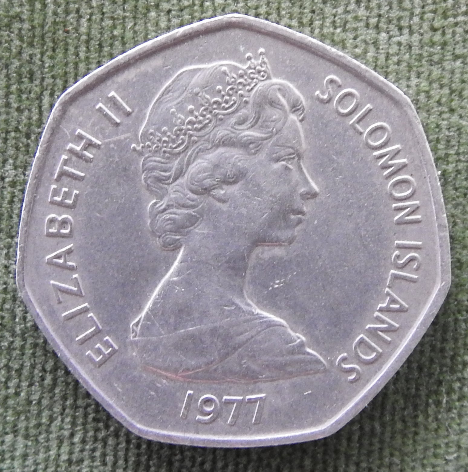 Solomon Islands 1977 1 Dollar QEII Coin – Gumnut Antiques
