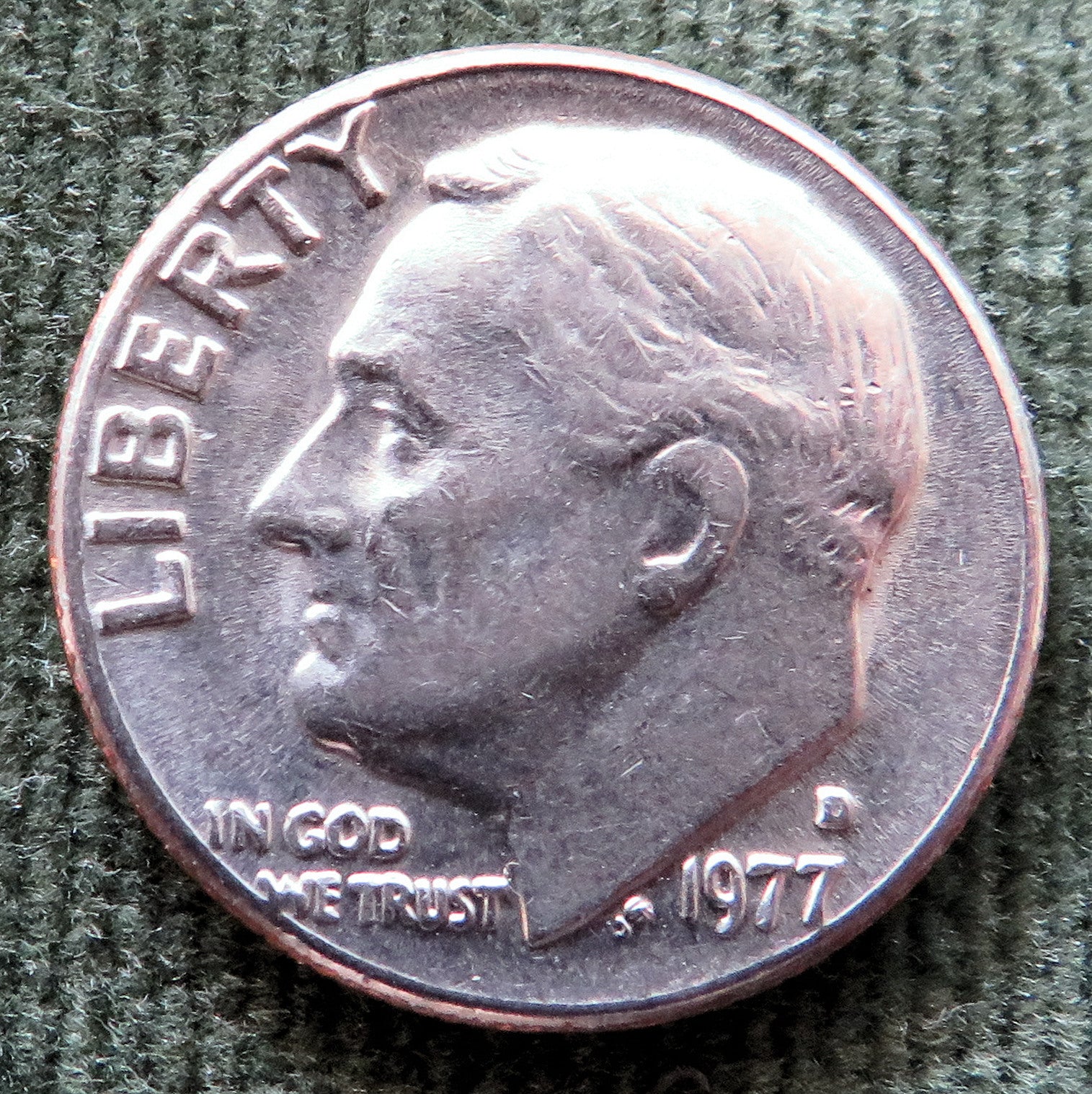 USA American 1977 D Dime Roosevelt Coin - Circulated – Gumnut Antiques