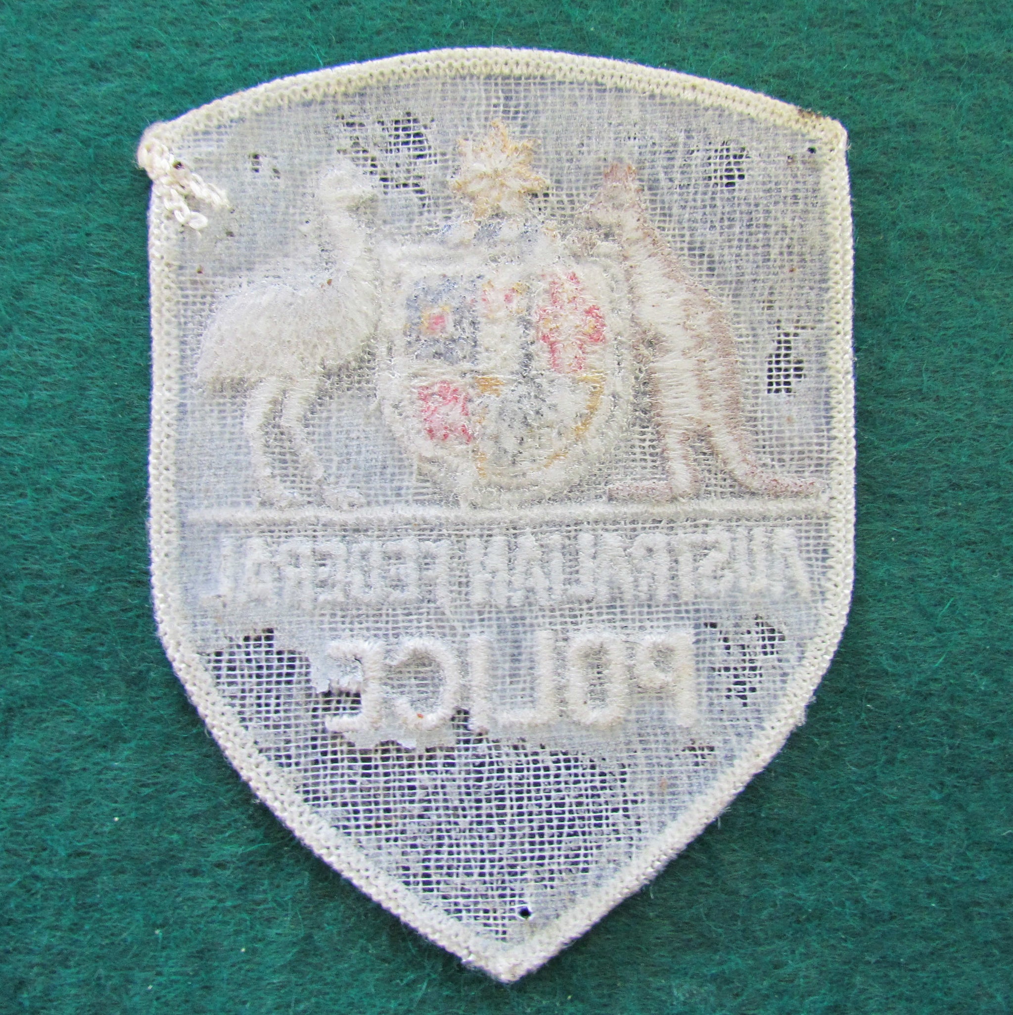Australian Federal Police AFP Shoulder Patch – Gumnut Antiques