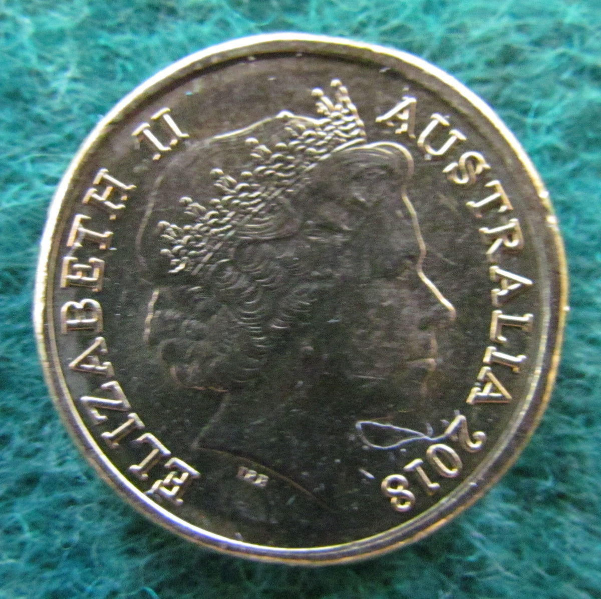 Australian 2018 2 Dollar Gold Coast 2018 Celebrate Queen Elizabeth Coi ...