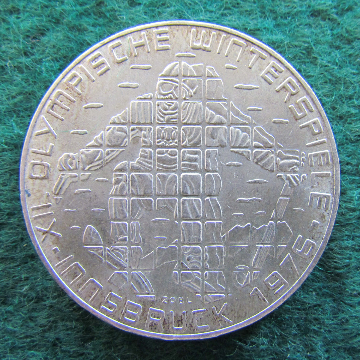 Austria 1976 100 Schilling Coin Innsbruck XII Winter Olympics – Gumnut ...