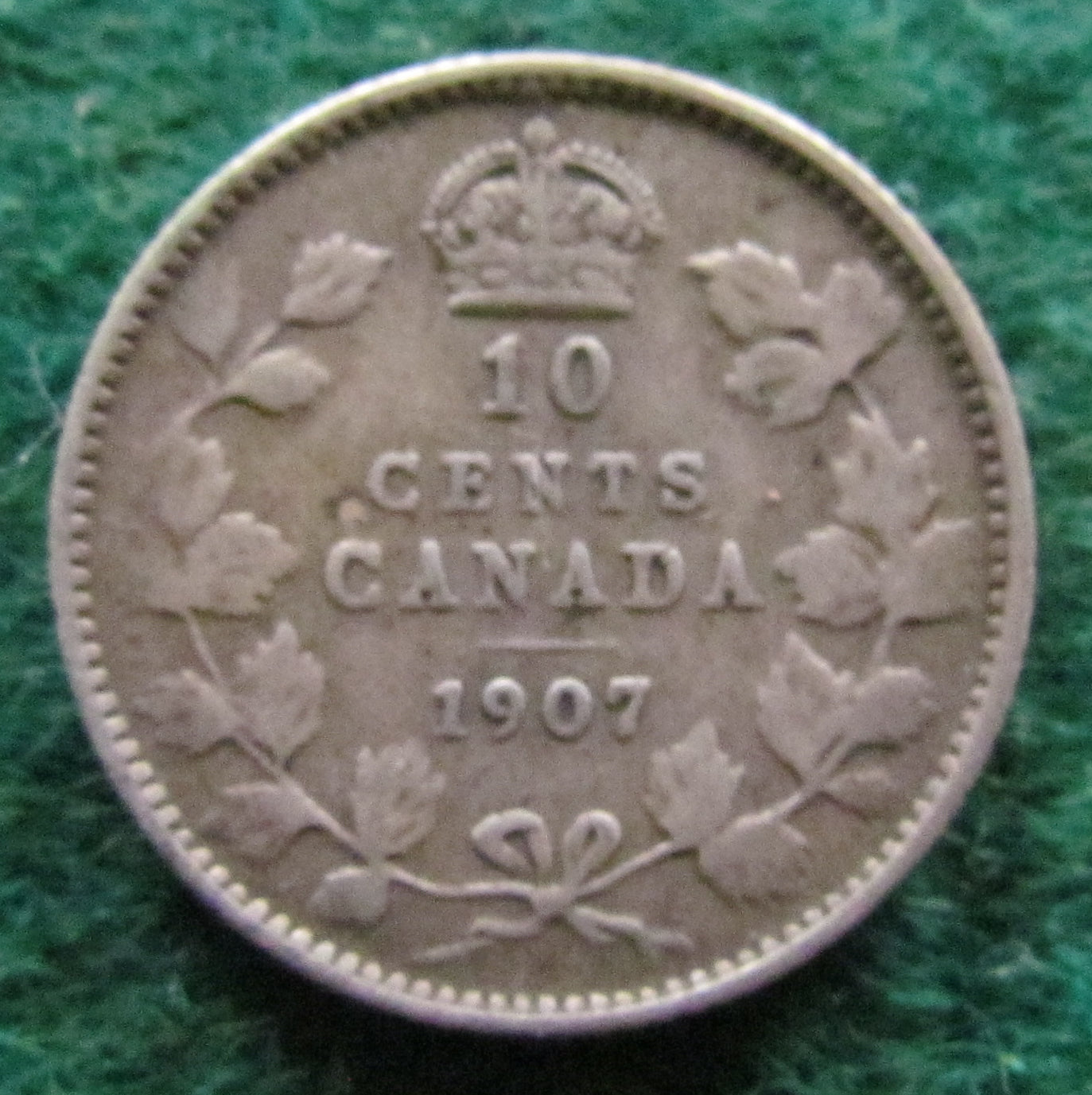 Canada 1907 10 Cent King Edward VII Coin – Gumnut Antiques