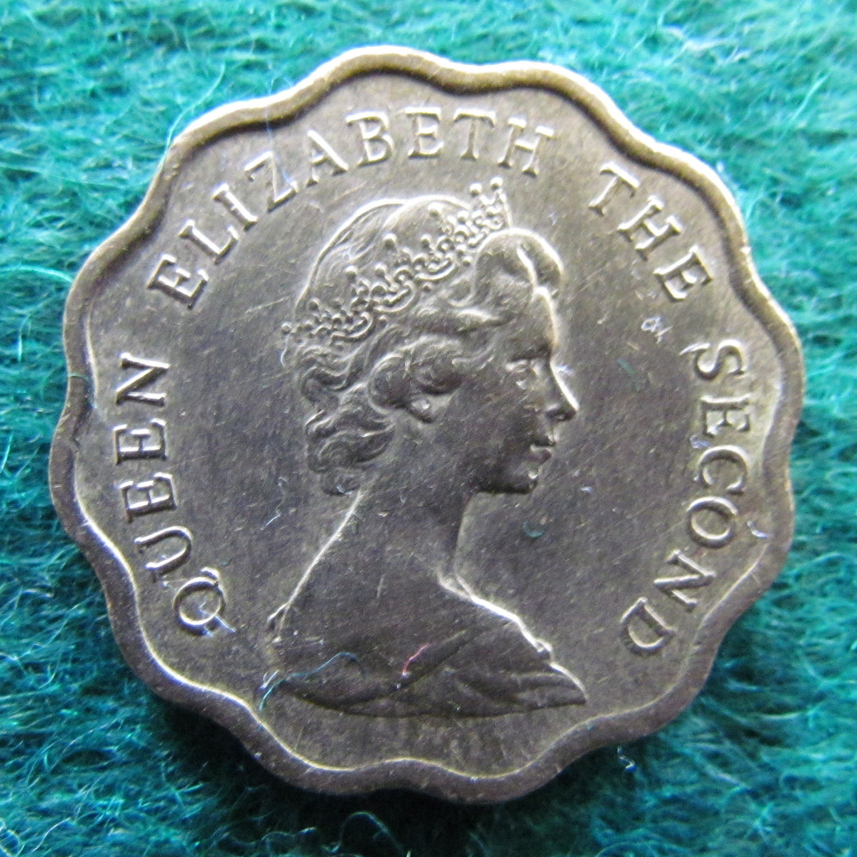 Hong Kong 1978 Twenty Cent Queen Elizabeth II Coin - Circulated ...
