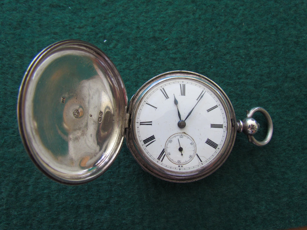 Settle Brothers London Full Hunter Pocket Watch c1876 – Gumnut Antiques