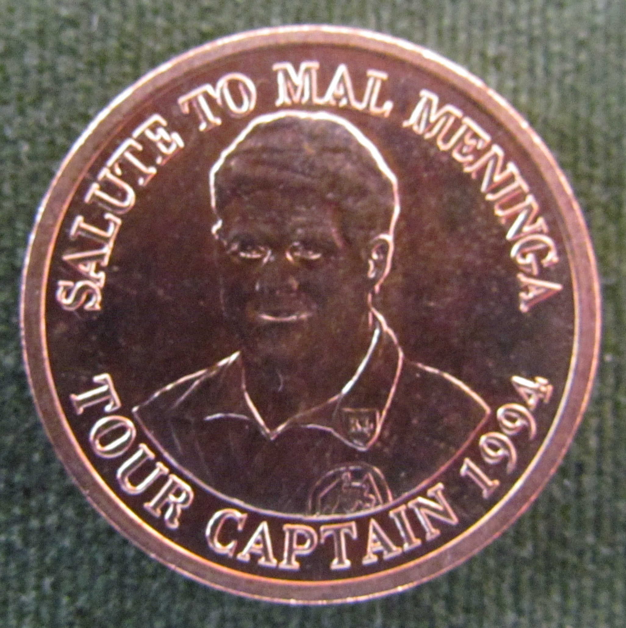 1994 Tour Captain Kangaroo Tour Salute To Mal Meninga Medallion ...