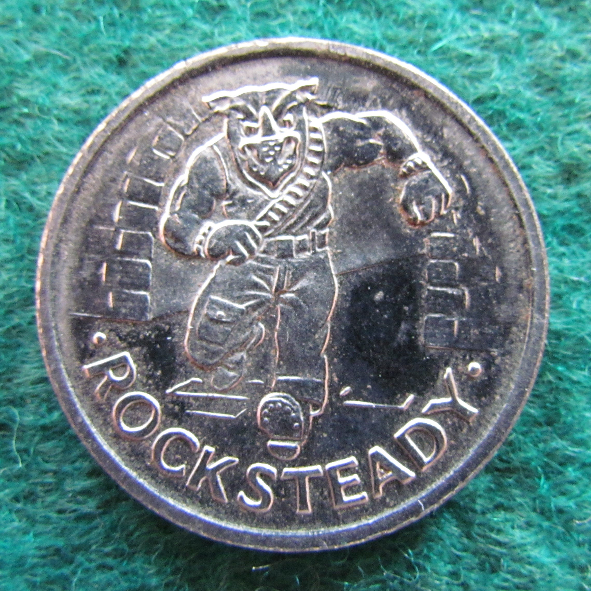 Teenage Mutant Ninja Turtles Rocksteady Token by Mirage – Gumnut Antiques