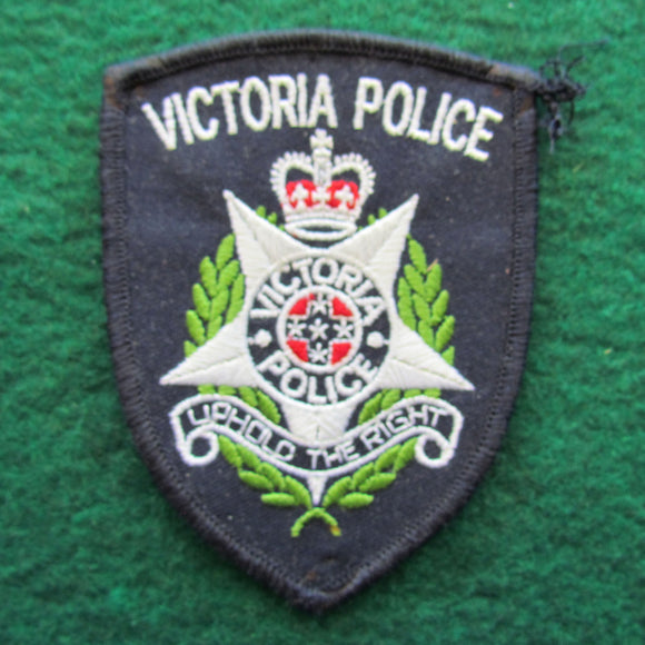 Victoria Police Shoulder Patch – Gumnut Antiques